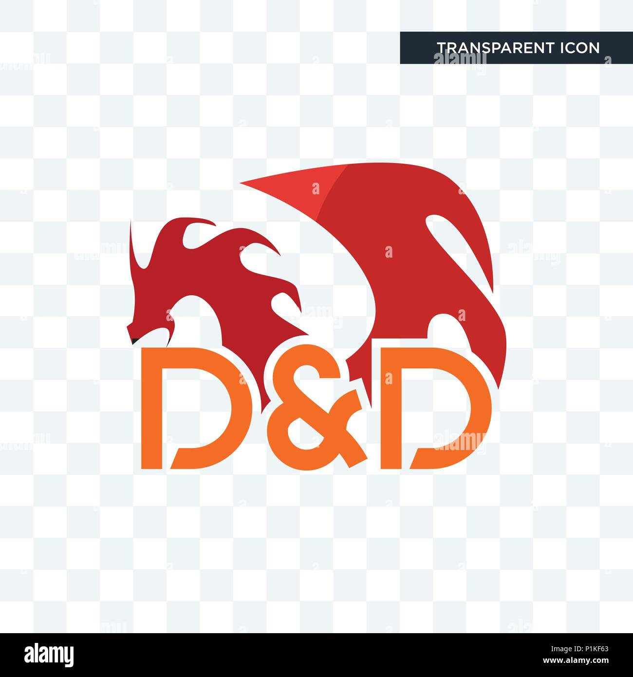 dungeons and dragons vector icon isolated on transparent background ... dungeons and dragons vector icon isolated on transparent background ...