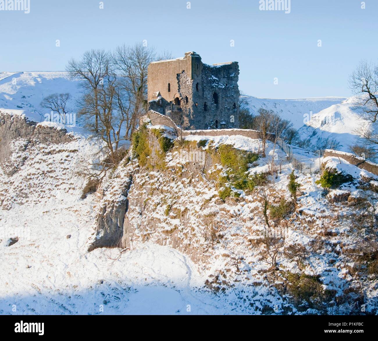 Peveril Castle, Derbyshire, c2000-c2017. Artist: Historic England Staff ...