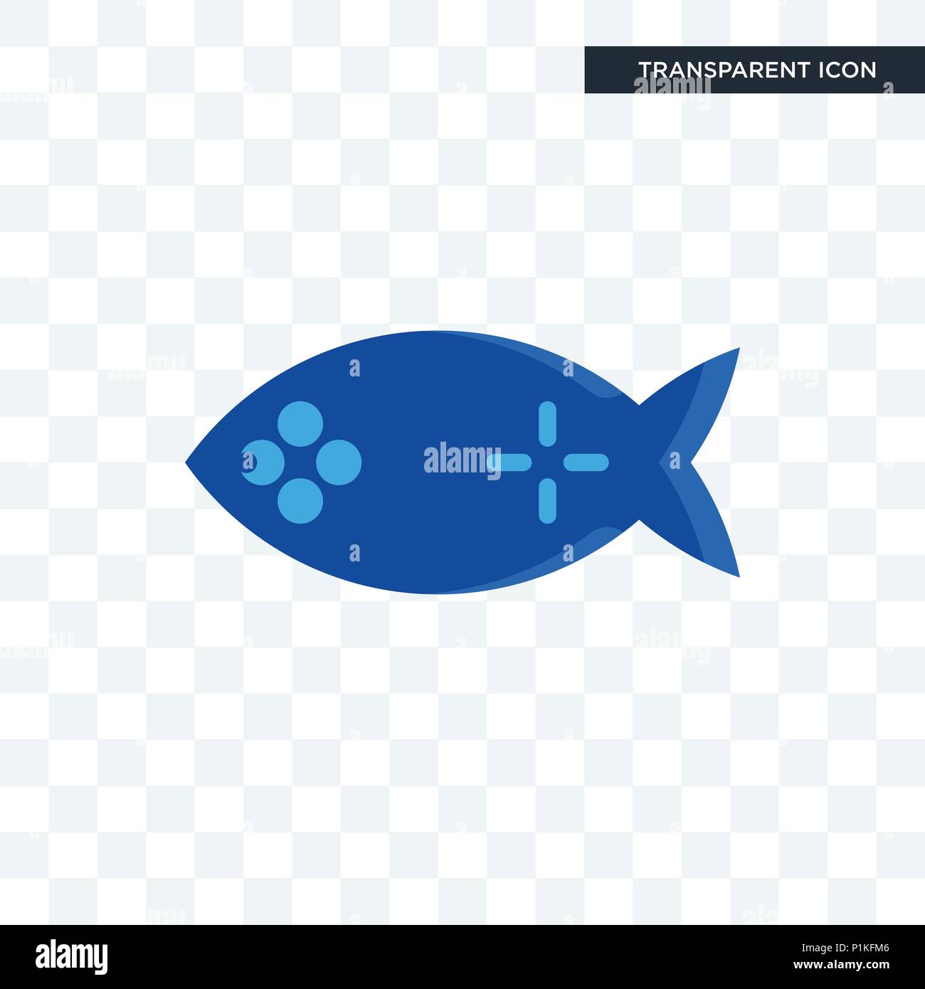 fishing game vector icon isolated on transparent background, fishing ...