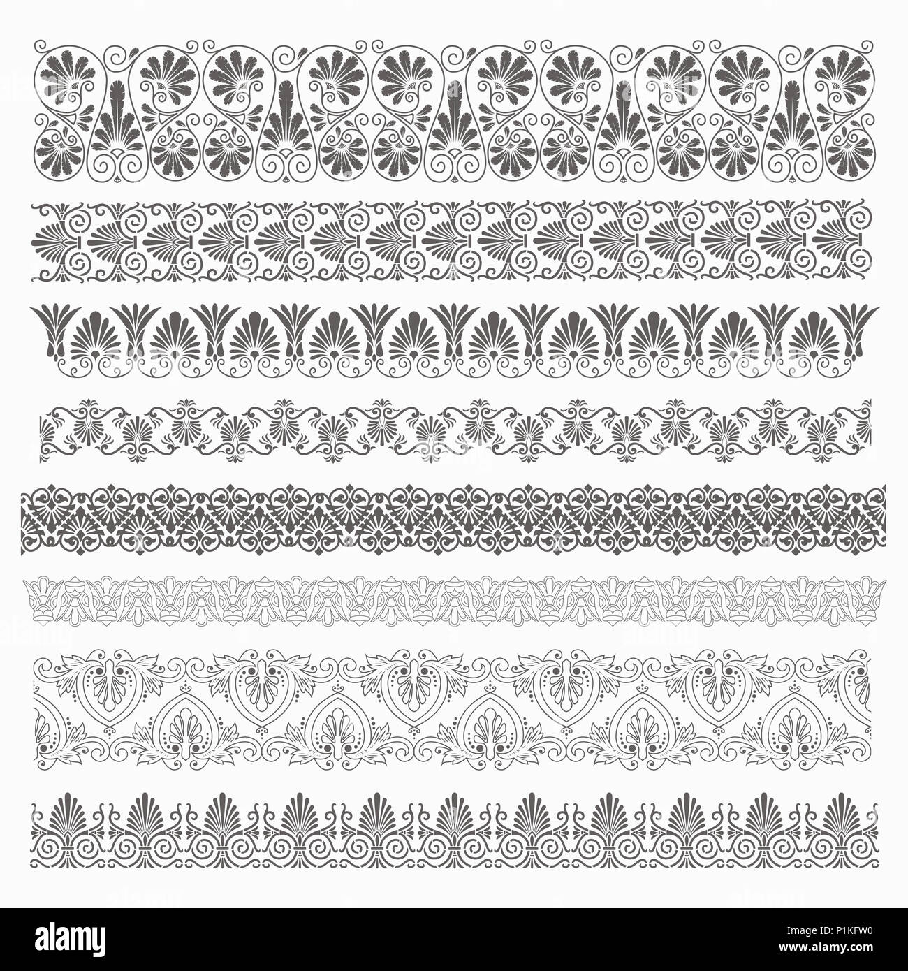 Detail from ancient greek Cut Out Stock Images & Pictures - Alamy