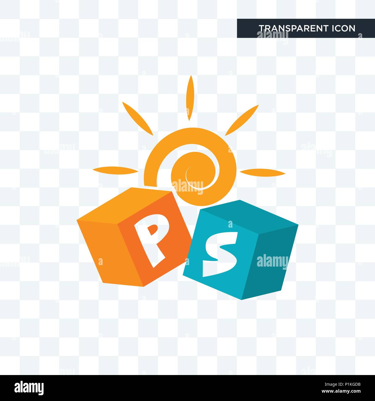 pre school vector icon isolated on transparent background, pre school ...