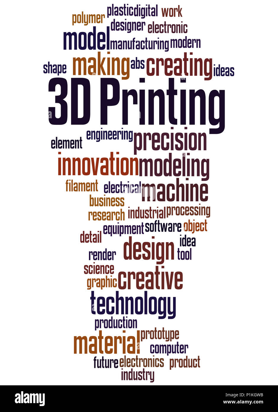 Science Word Cloud Shape Concept High Resolution Stock Photography and ...