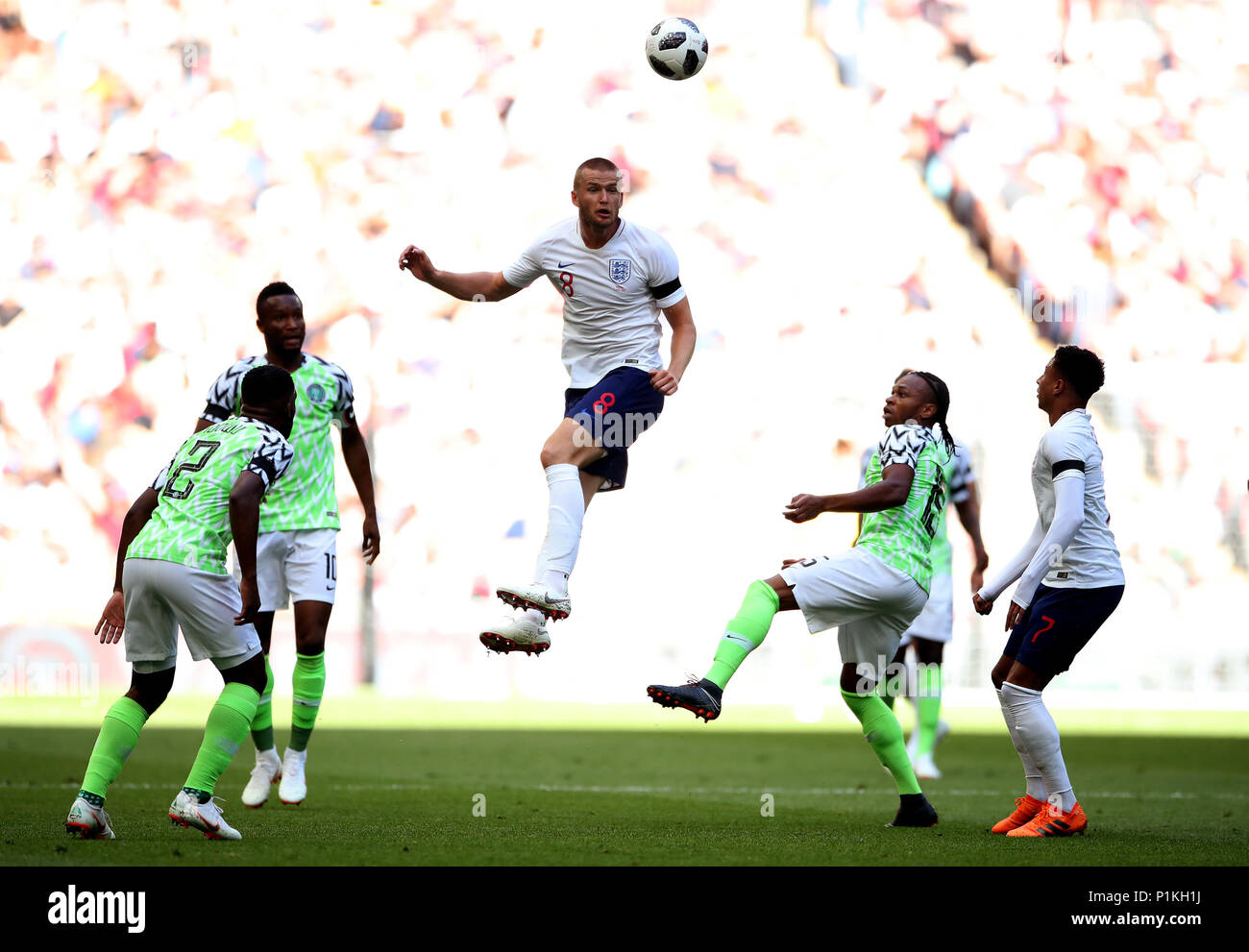 England's Eric Dier (centre) in action Stock Photo - Alamy