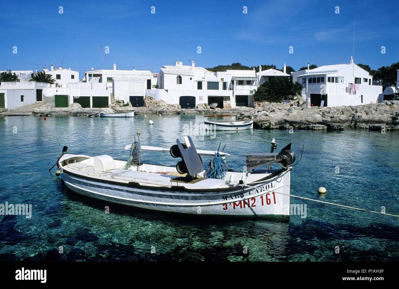 Cala / Biniancolla creek Stock Photo - Alamy