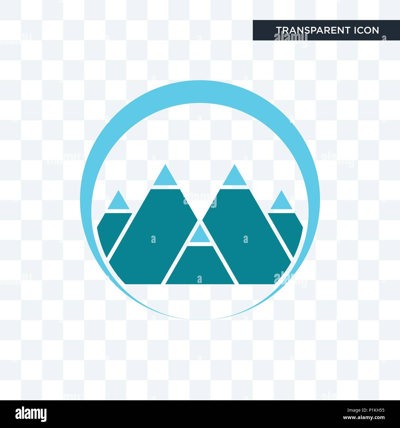 mont vector icon isolated on transparent background, mont logo concept ...