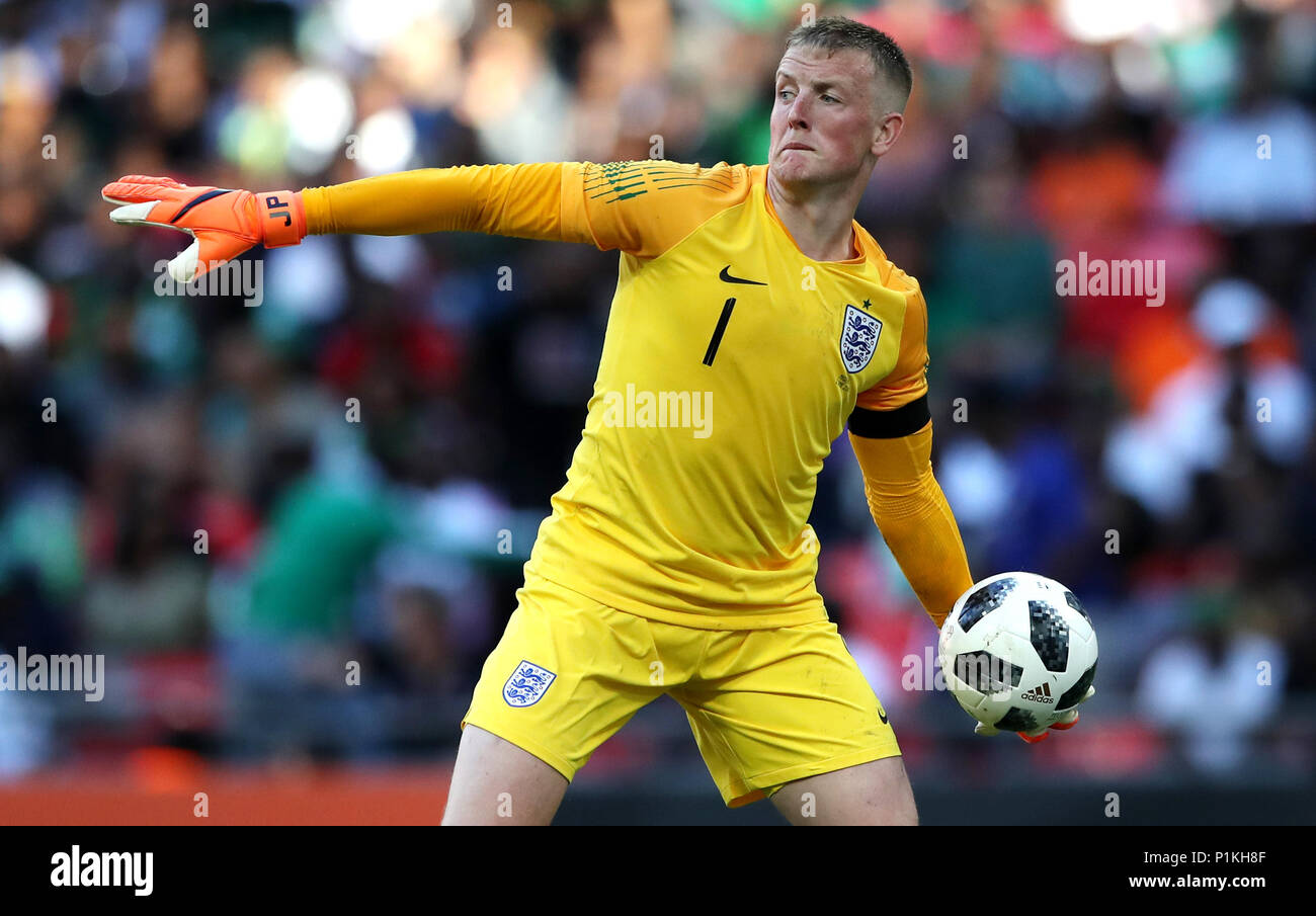 England Goalkeeper Jordan Pickford Stock Photo - Alamy