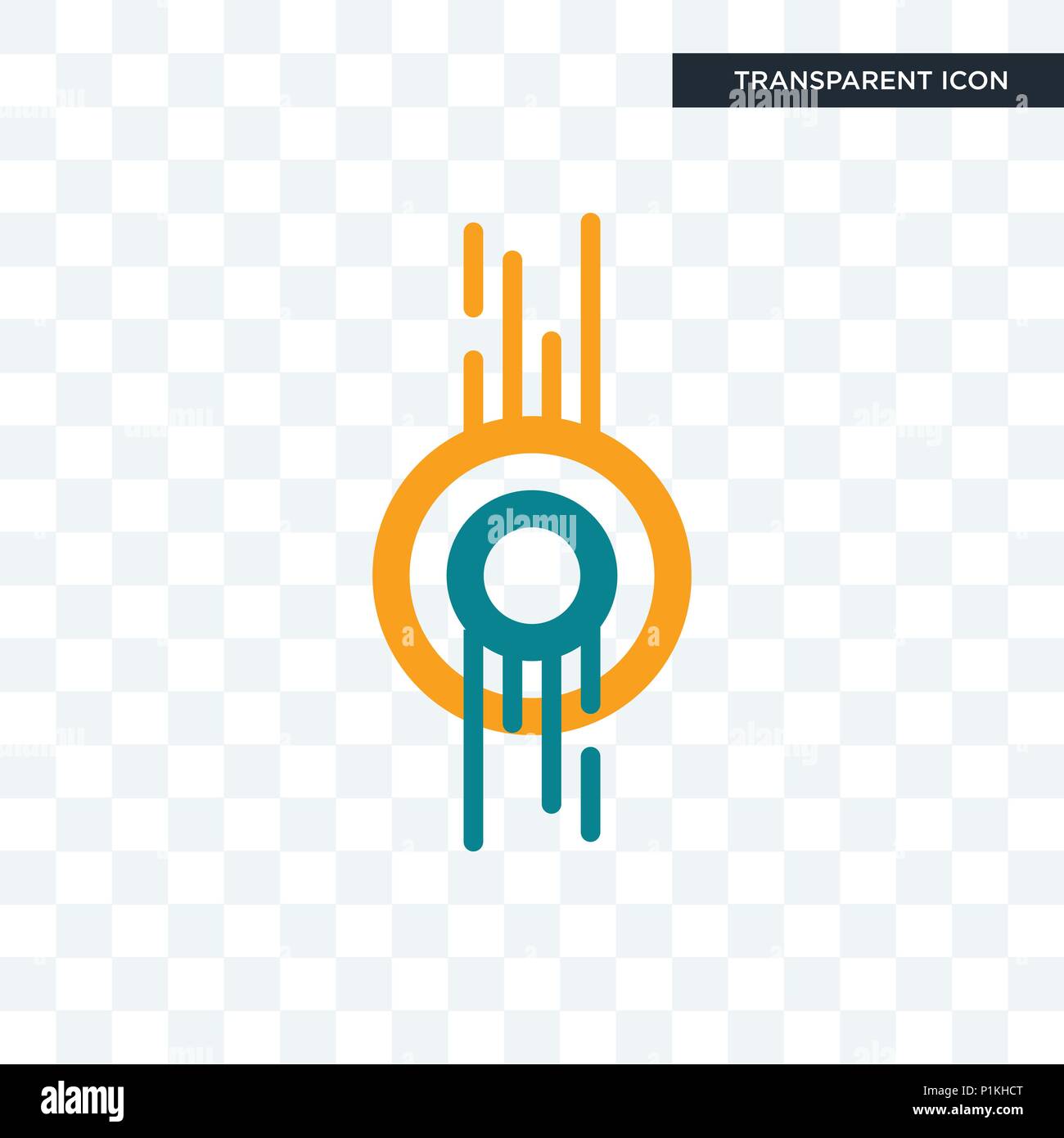 double o vector icon isolated on transparent background, double o logo ...
