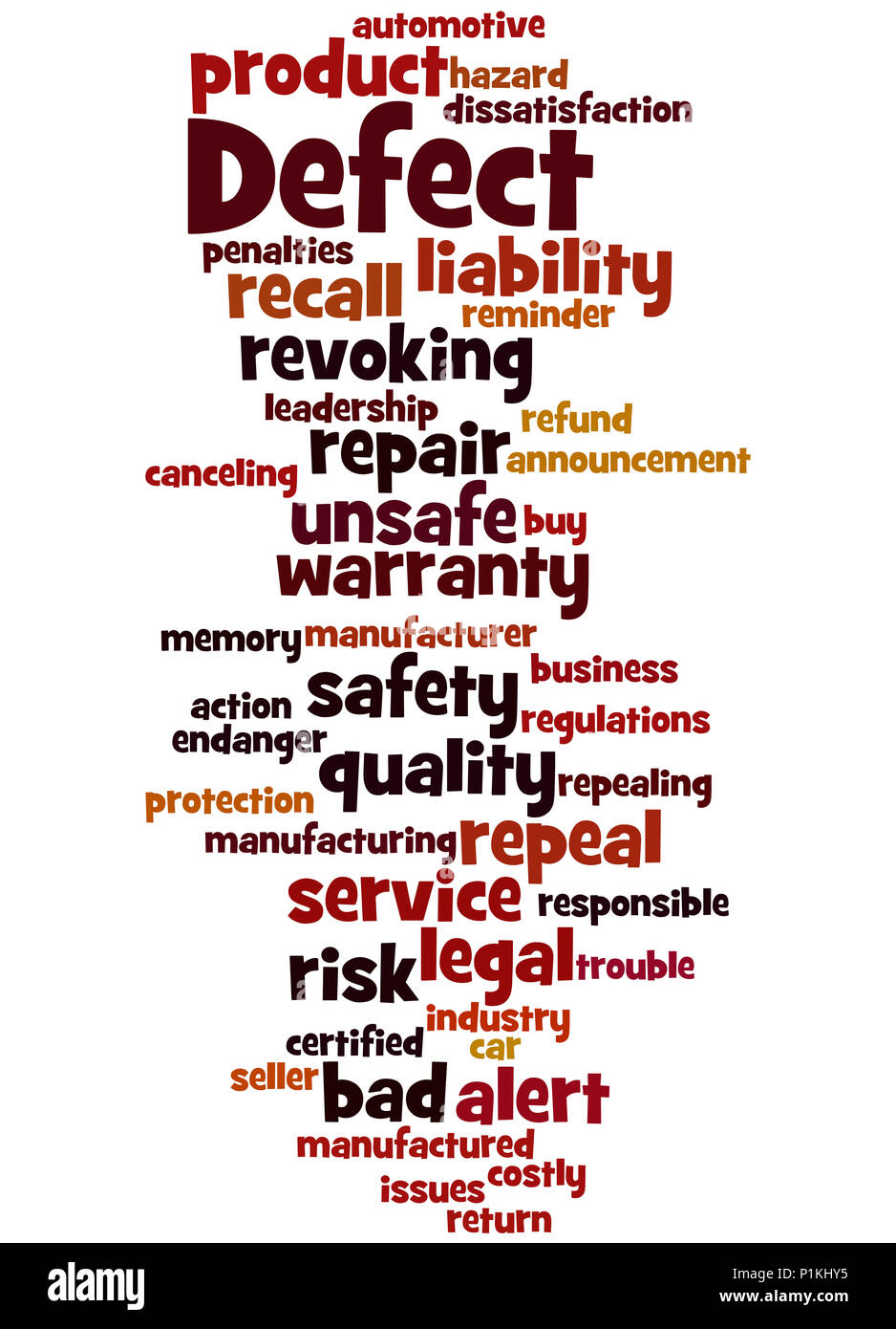 Defect, word cloud concept on white background Stock Photo - Alamy