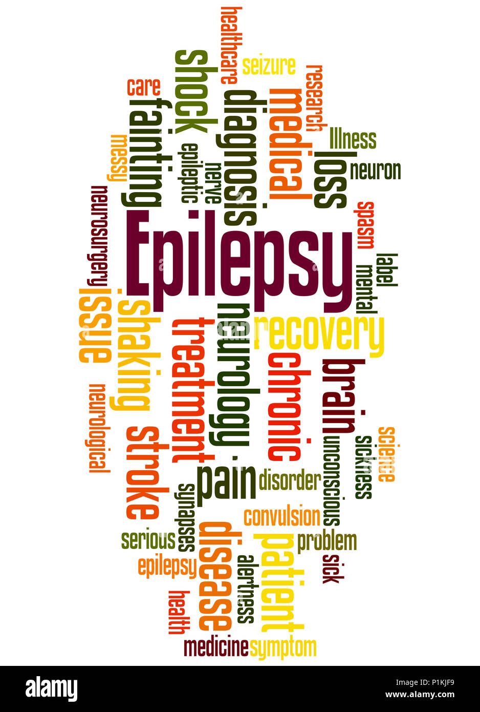 Epilepsy symbol isolated on white hi-res stock photography and images ...