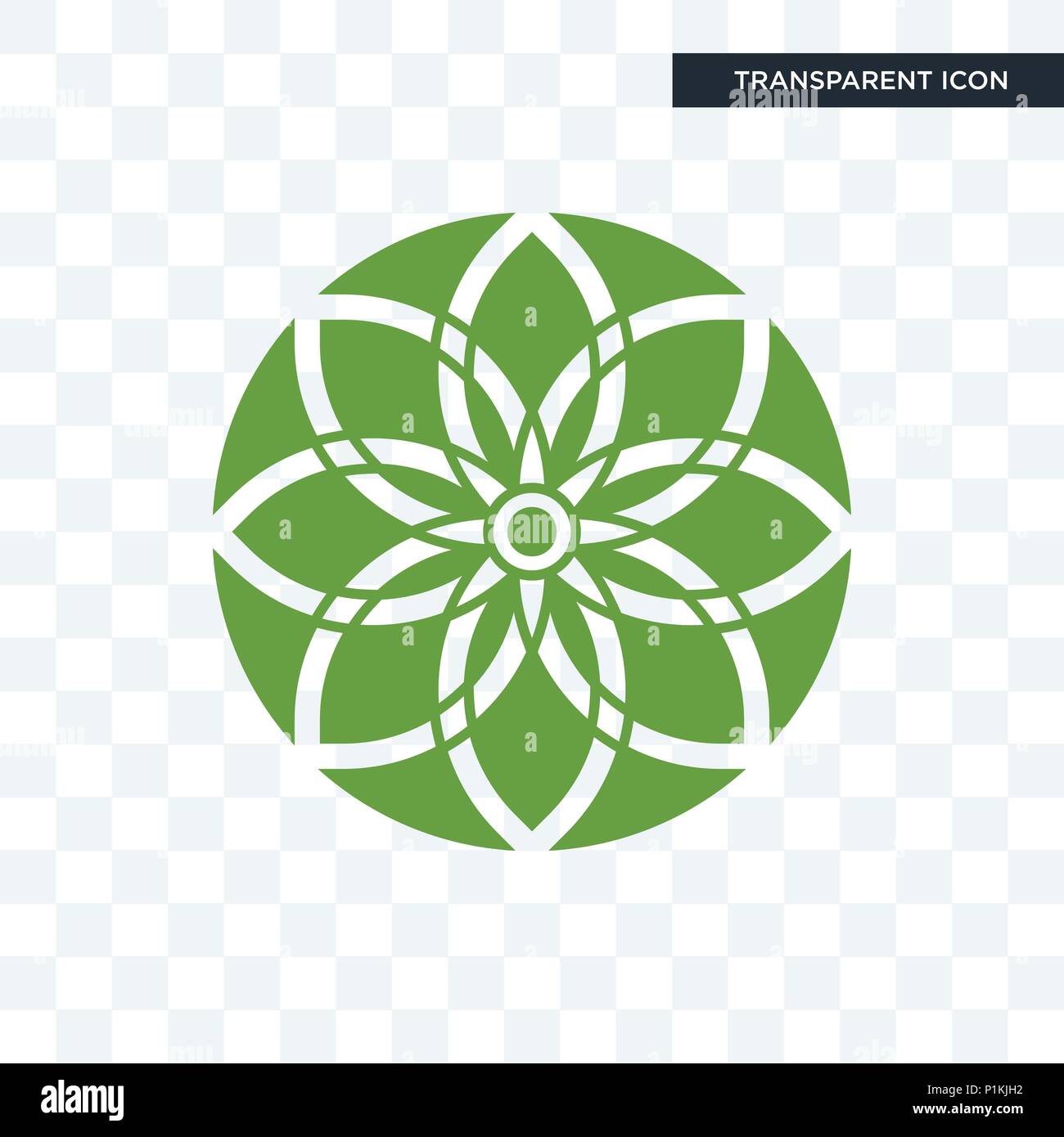 jasmine vector icon isolated on transparent background, jasmine logo ...
