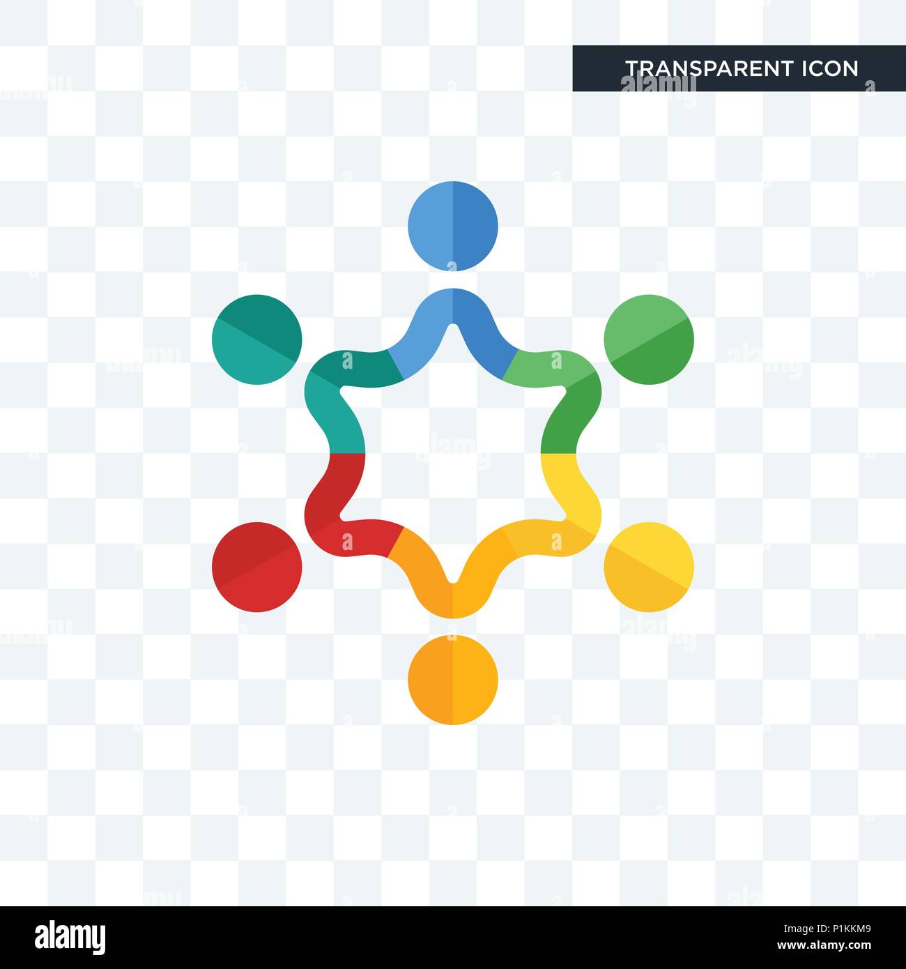 peoples vector icon isolated on transparent background, peoples logo ...