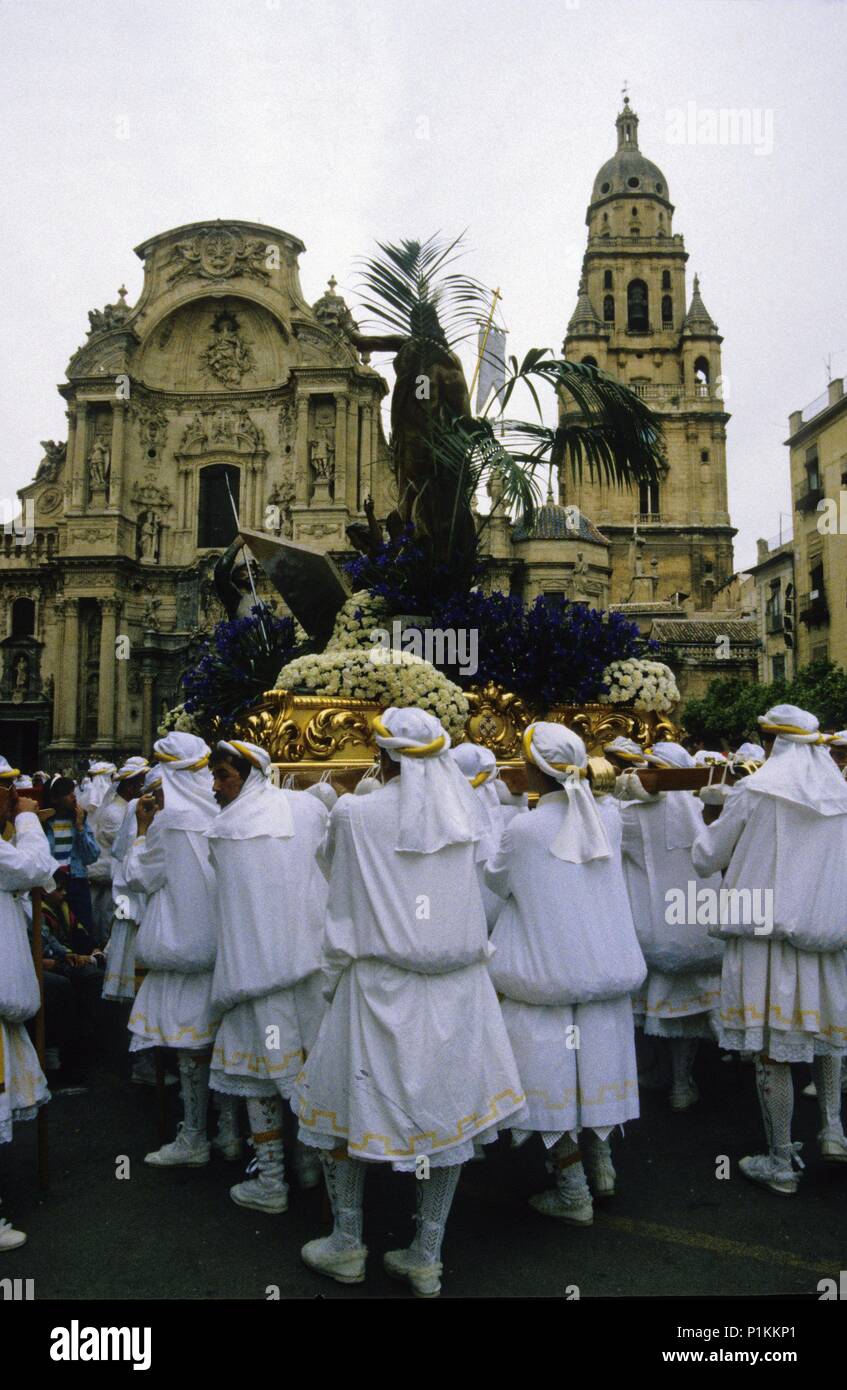 downtown Holy week procession, catehedral Stock Photo - Alamy