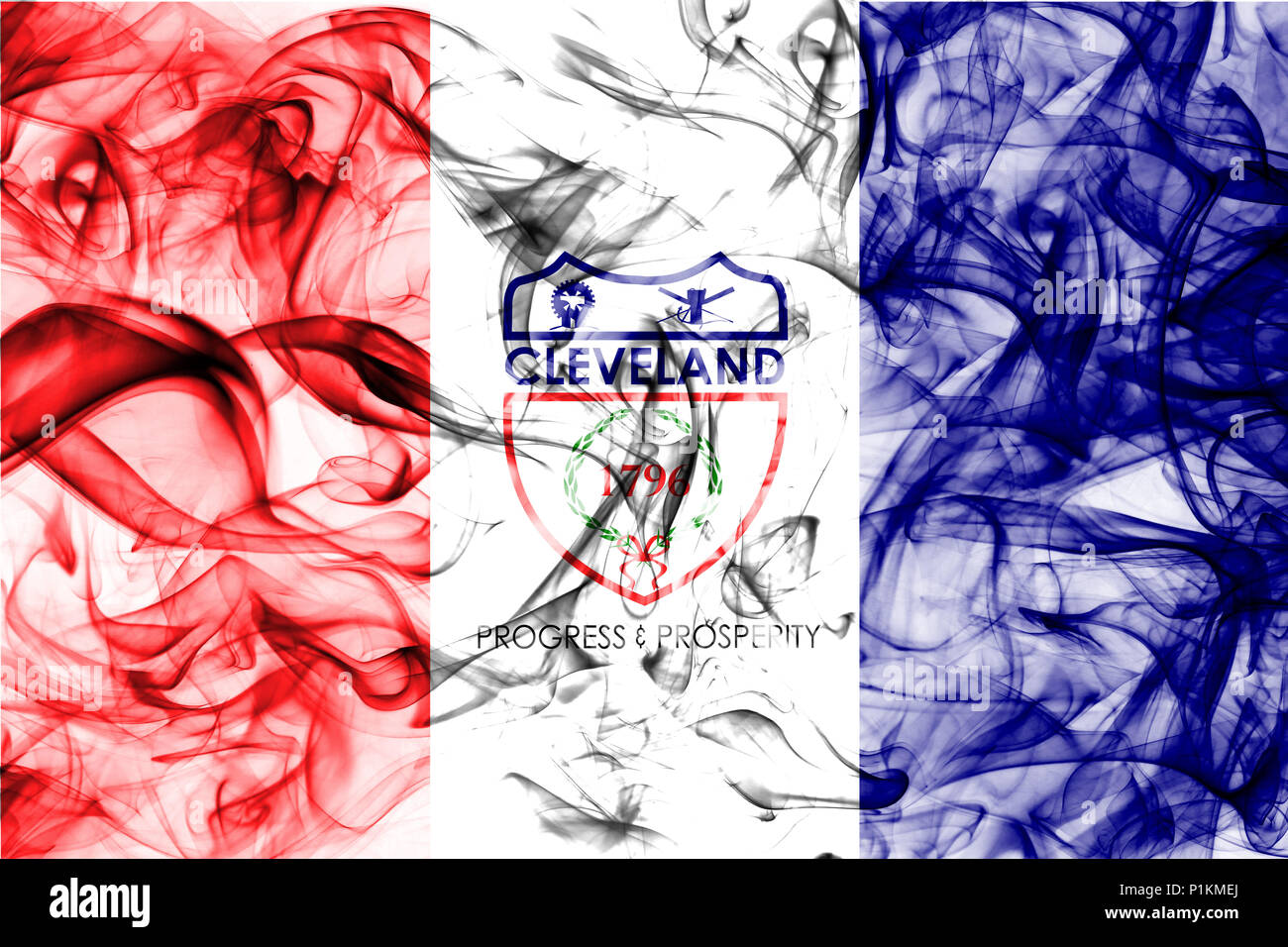 Official flag cleveland ohio hi-res stock photography and images - Alamy