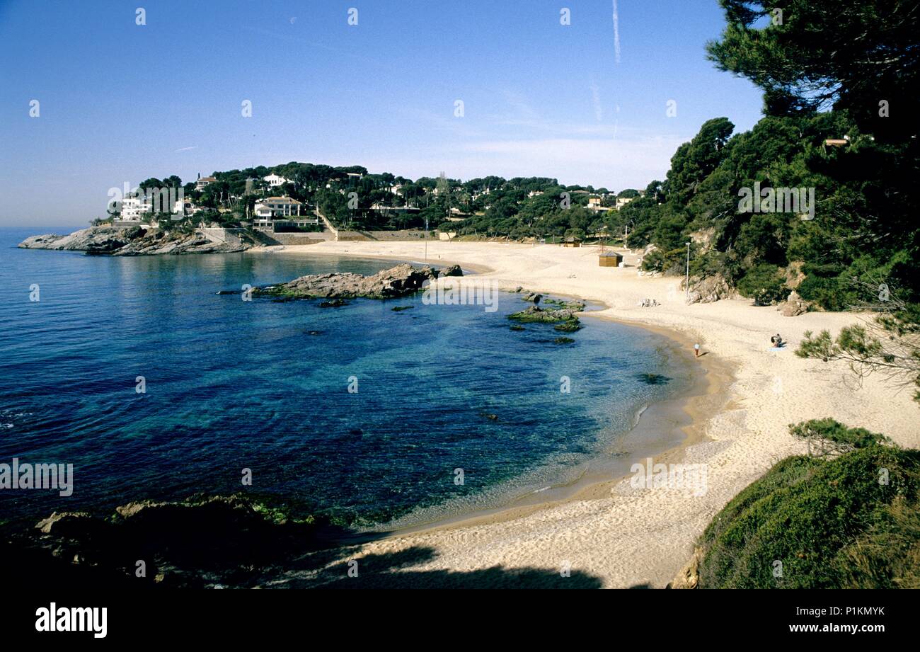 The beach at sa conca hi-res stock photography and images - Alamy