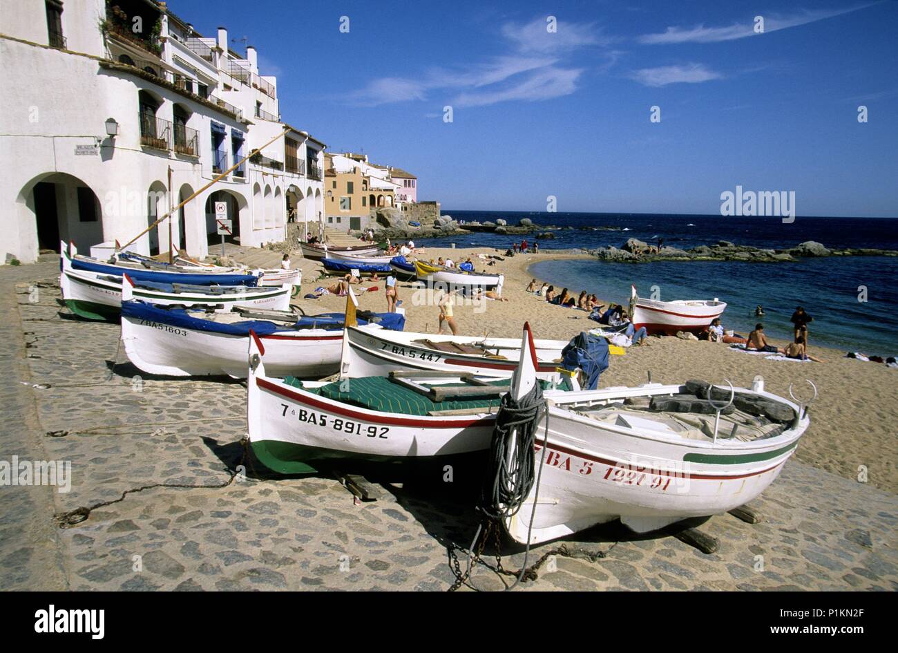 Playa calella de palafrugell hi-res stock photography and images - Alamy