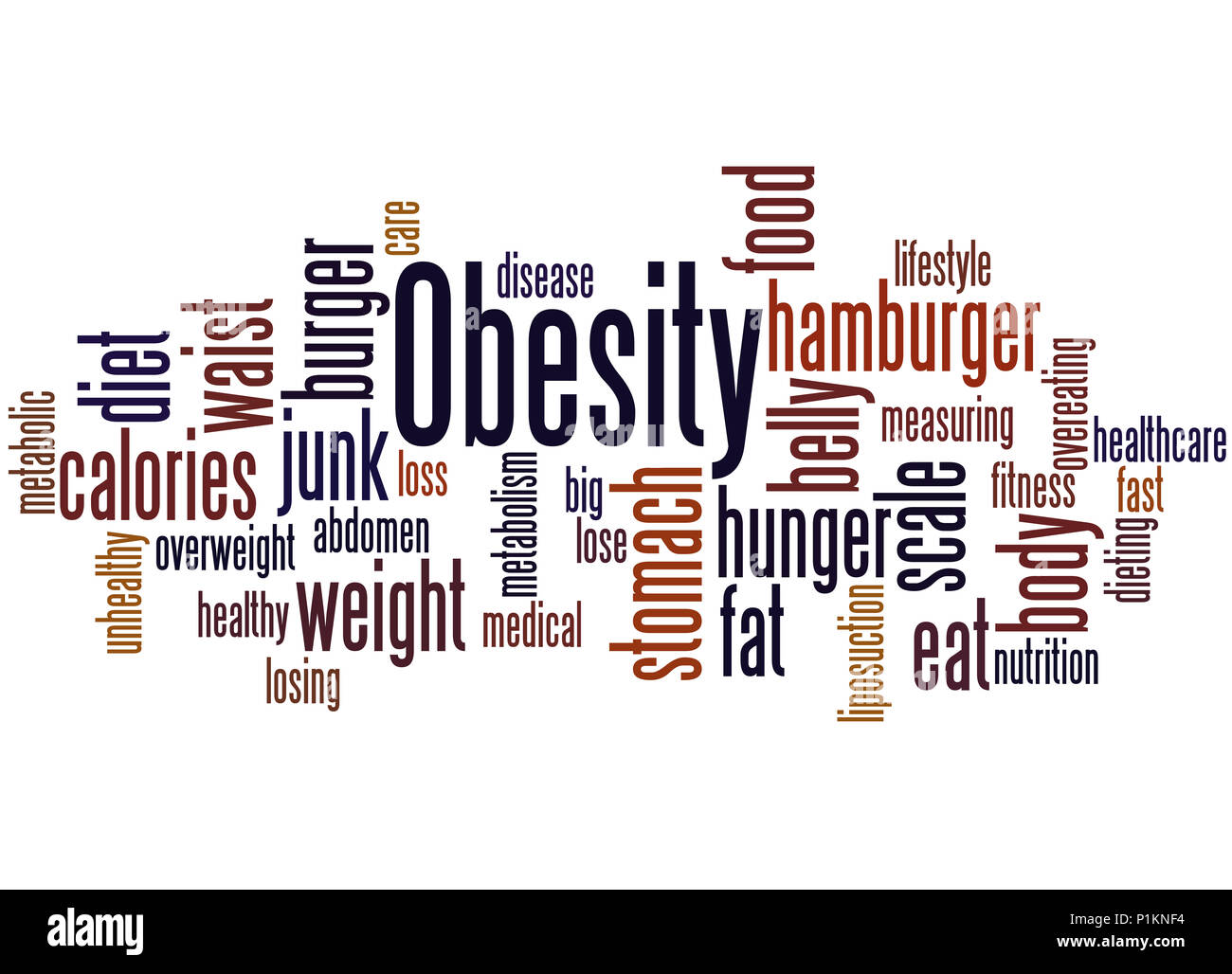 Obesity word hi-res stock photography and images - Alamy