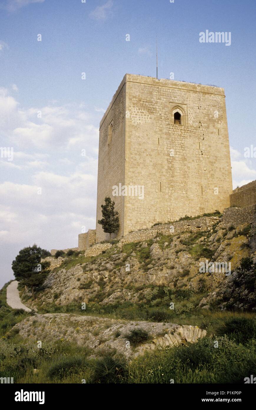 Lorca, arab castle Stock Photo - Alamy