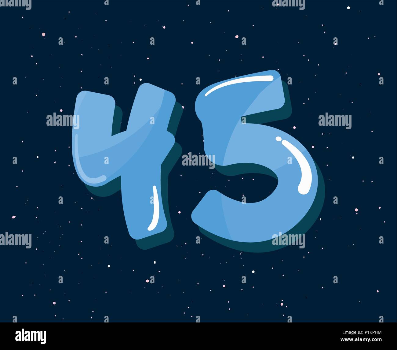 set numbers comic style vector illustration design Stock Vector Image ...