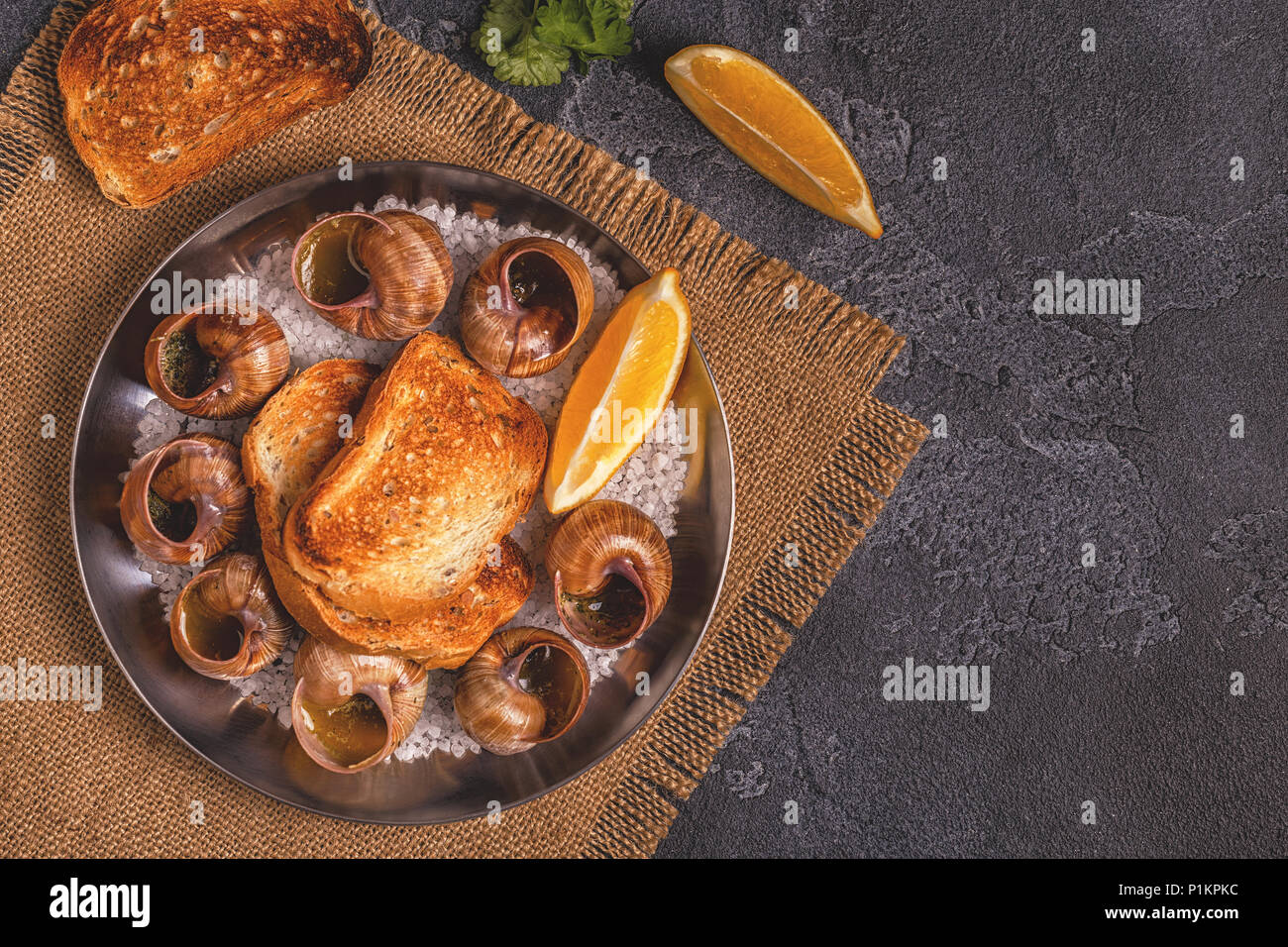 Escargot Plate High Resolution Stock Photography and Images - Alamy