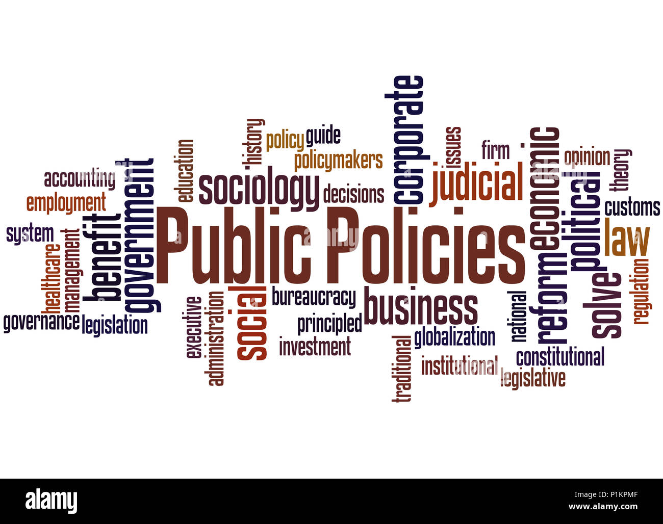 Public Policies, word cloud concept on white background Stock Photo - Alamy