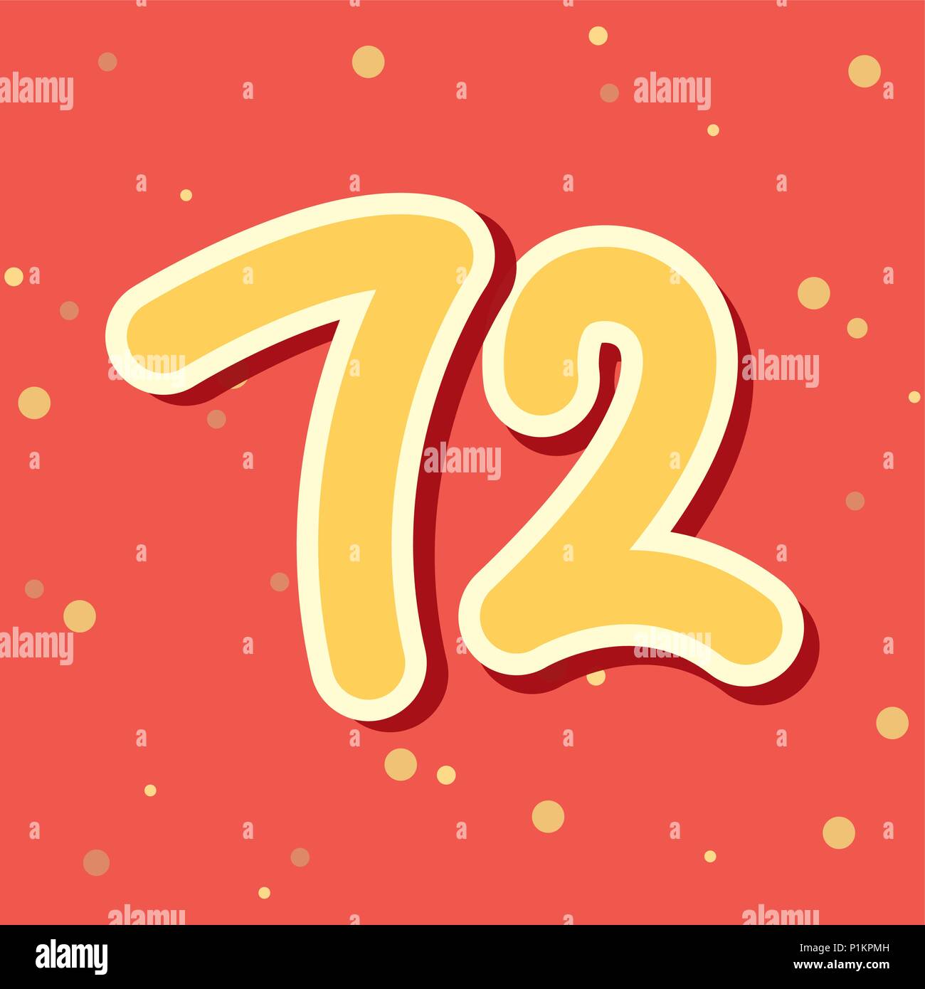 set numbers comic style vector illustration design Stock Vector Image ...