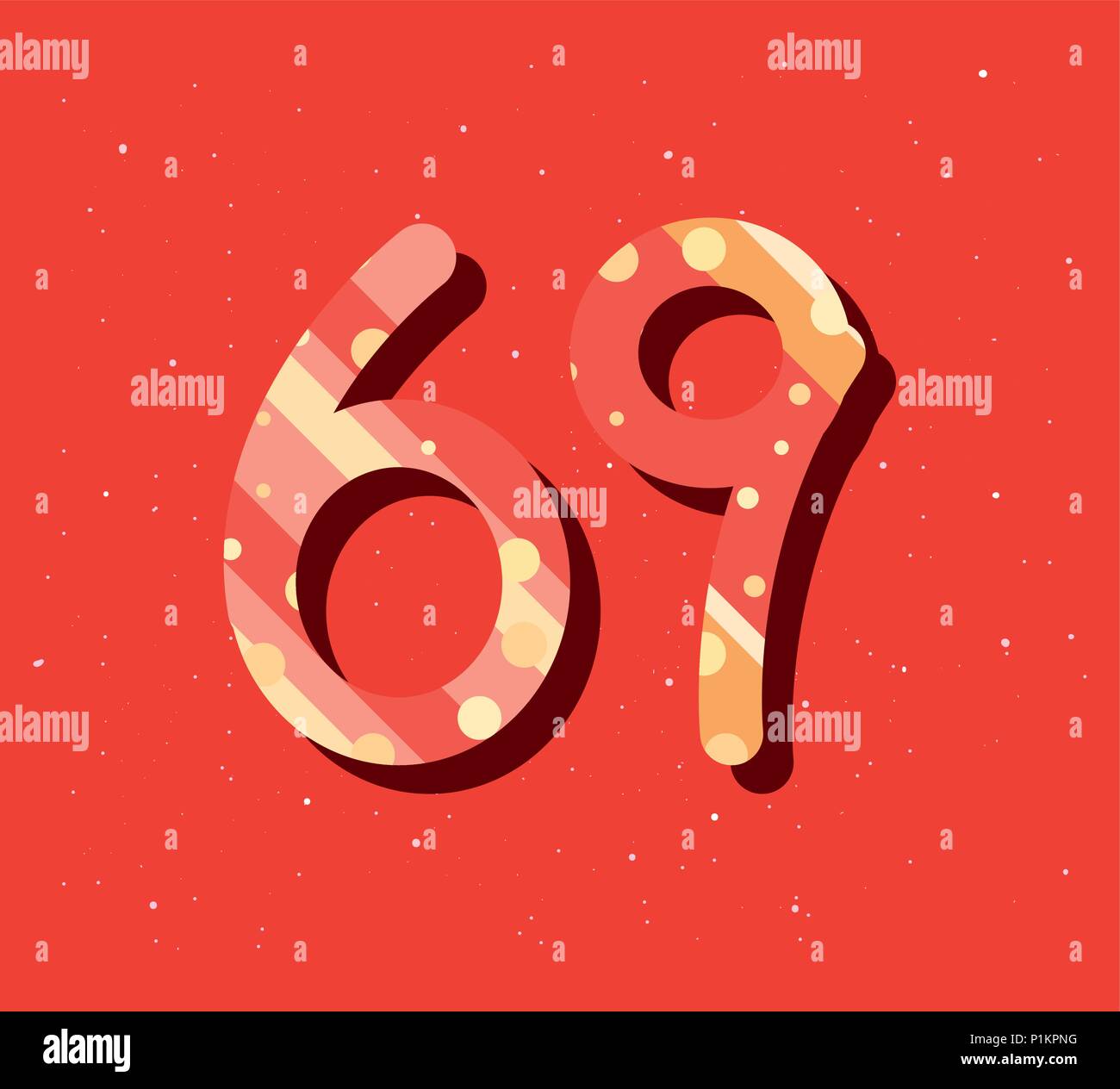 set numbers comic style vector illustration design Stock Vector Image ...