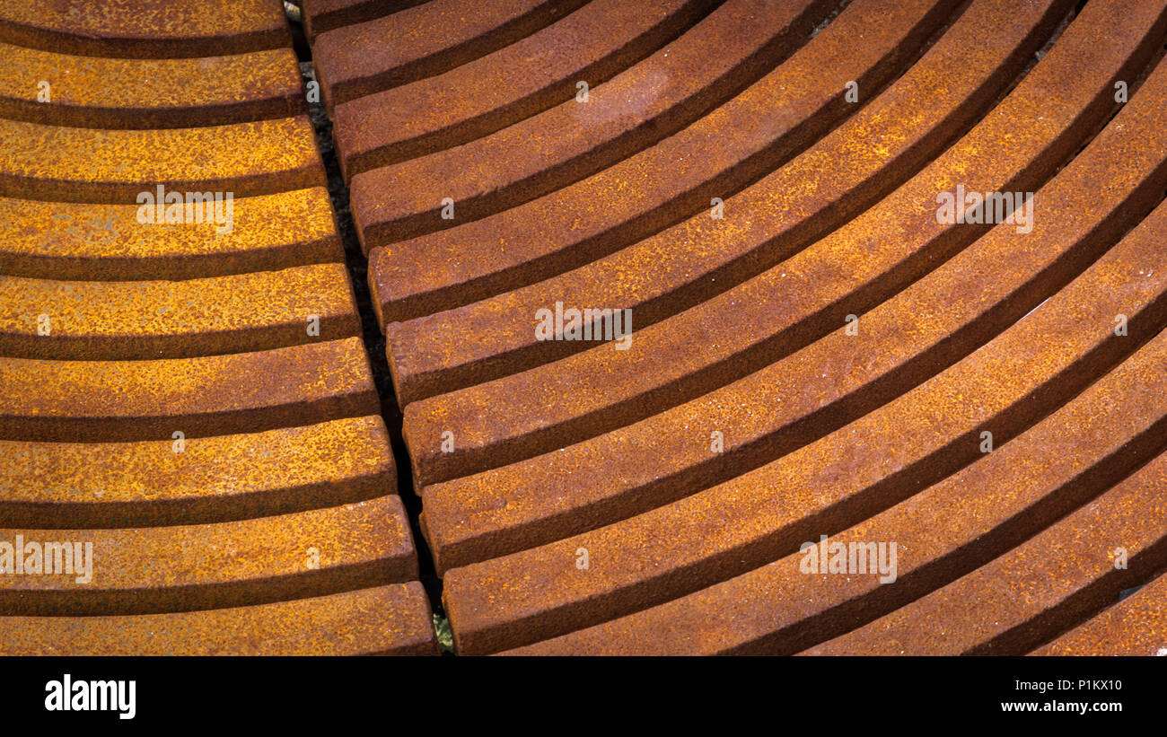 Rusty Cover Copenhagen Denmark Stock Photo - Alamy