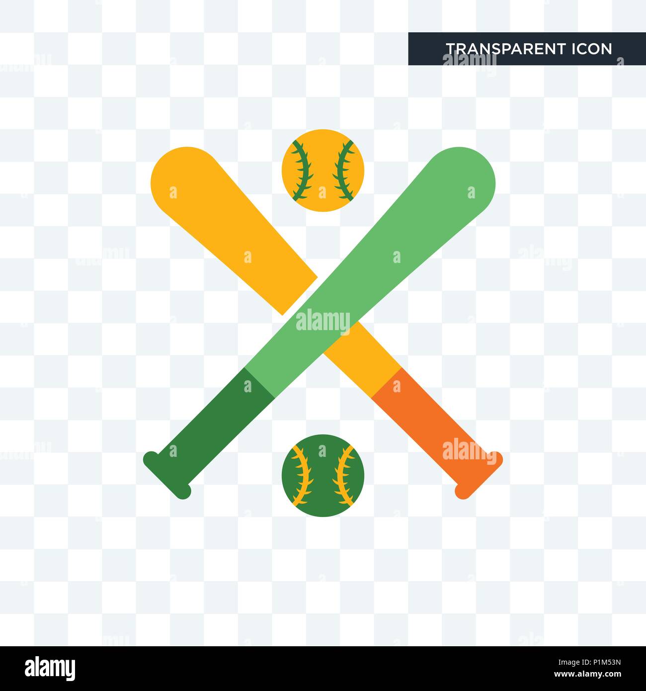 fantasy baseball vector icon isolated on transparent background ...