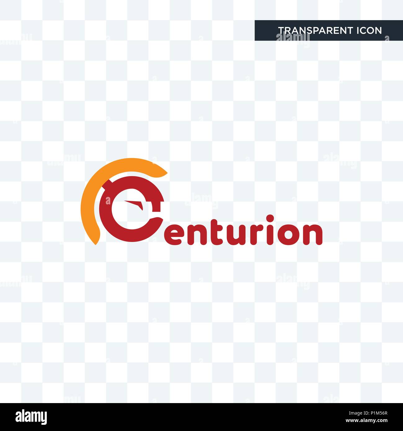 centurion vector icon isolated on transparent background, centurion ...