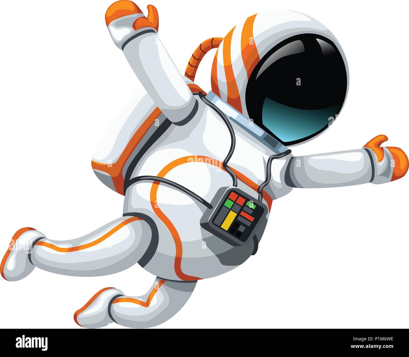 Nasa space suit orange hi-res stock photography and images - Alamy
