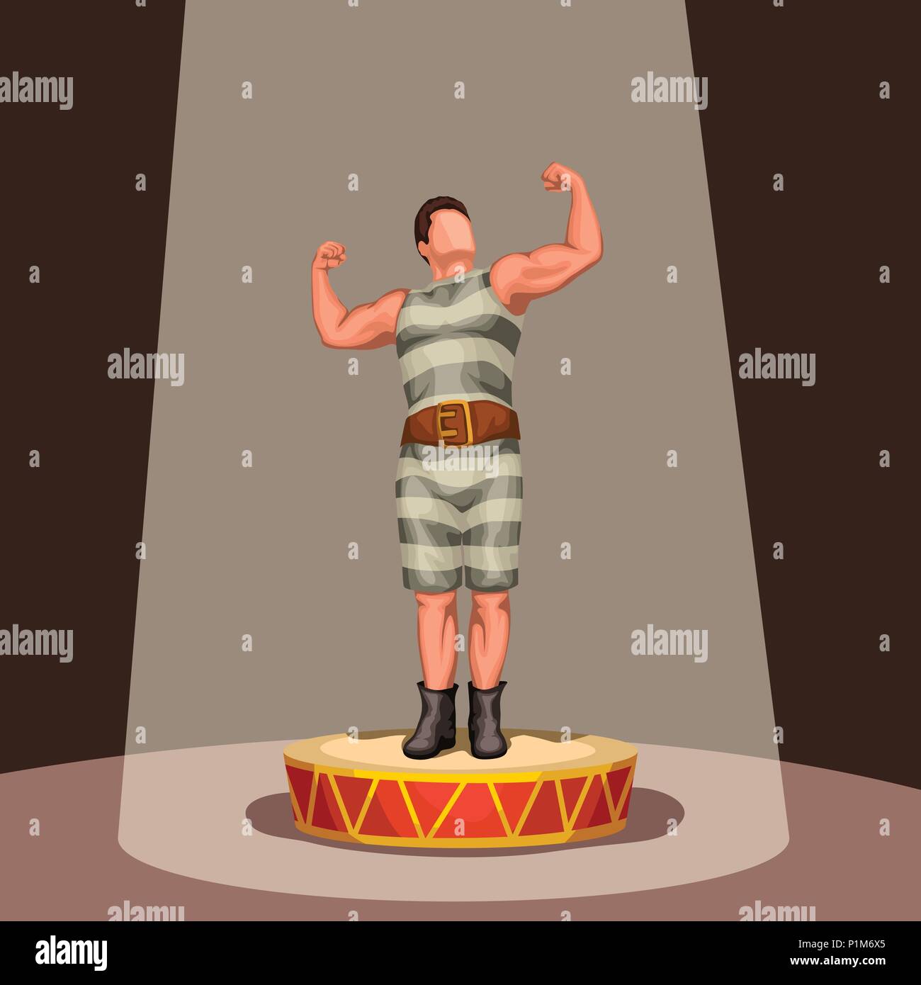 Strong Man Circus Stock Photos & Strong Man Circus Stock Images - Alamy