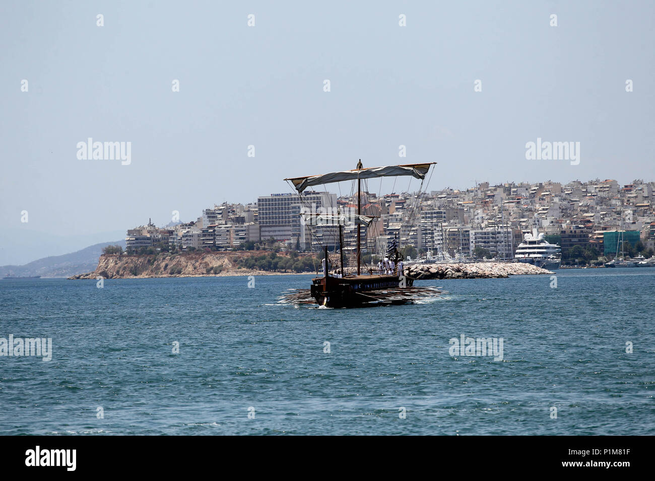 Olympias is a reconstruction of an ancient Athenian trireme and an ...