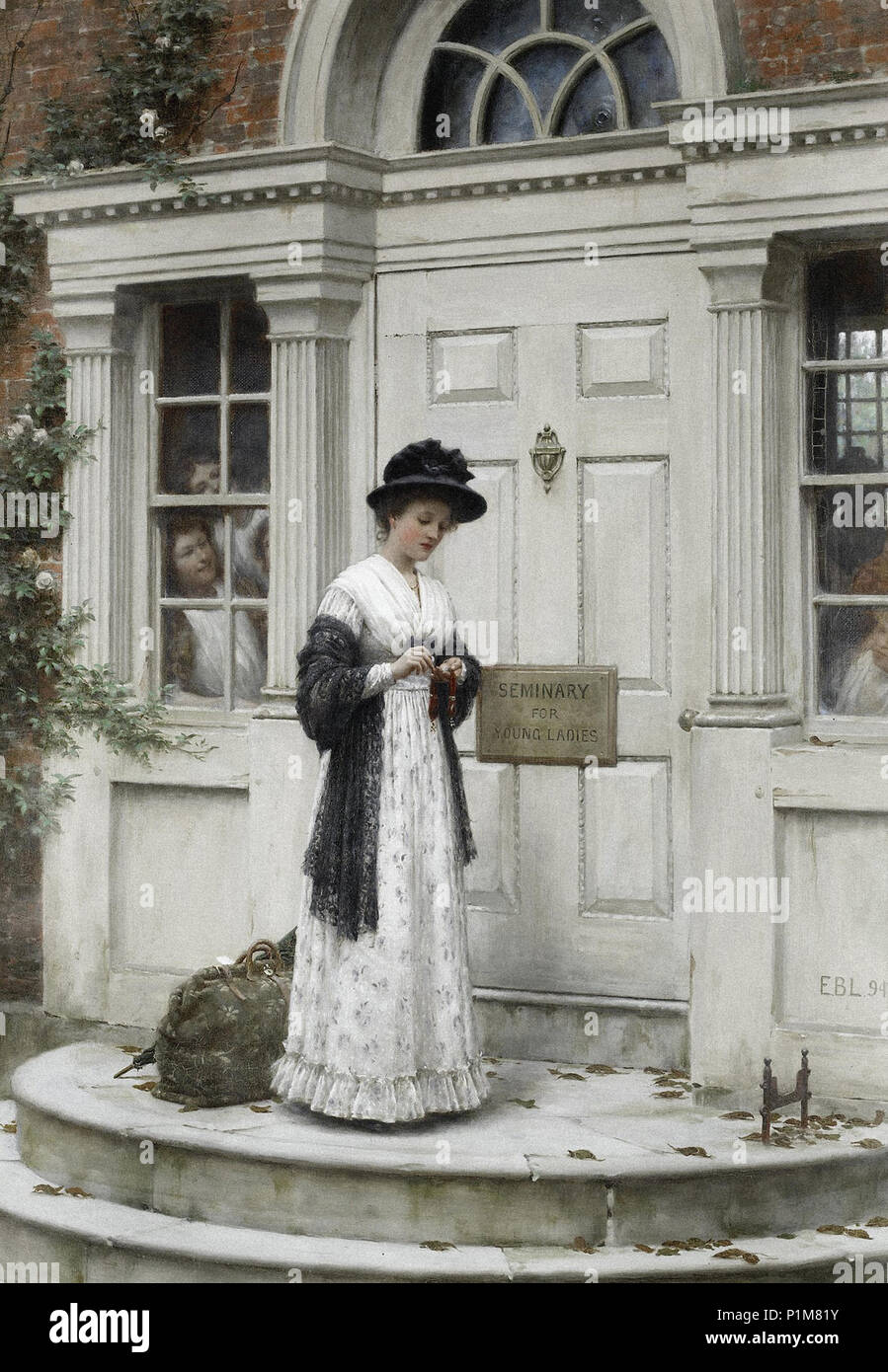 Governess 19th century hi-res stock photography and images - Alamy