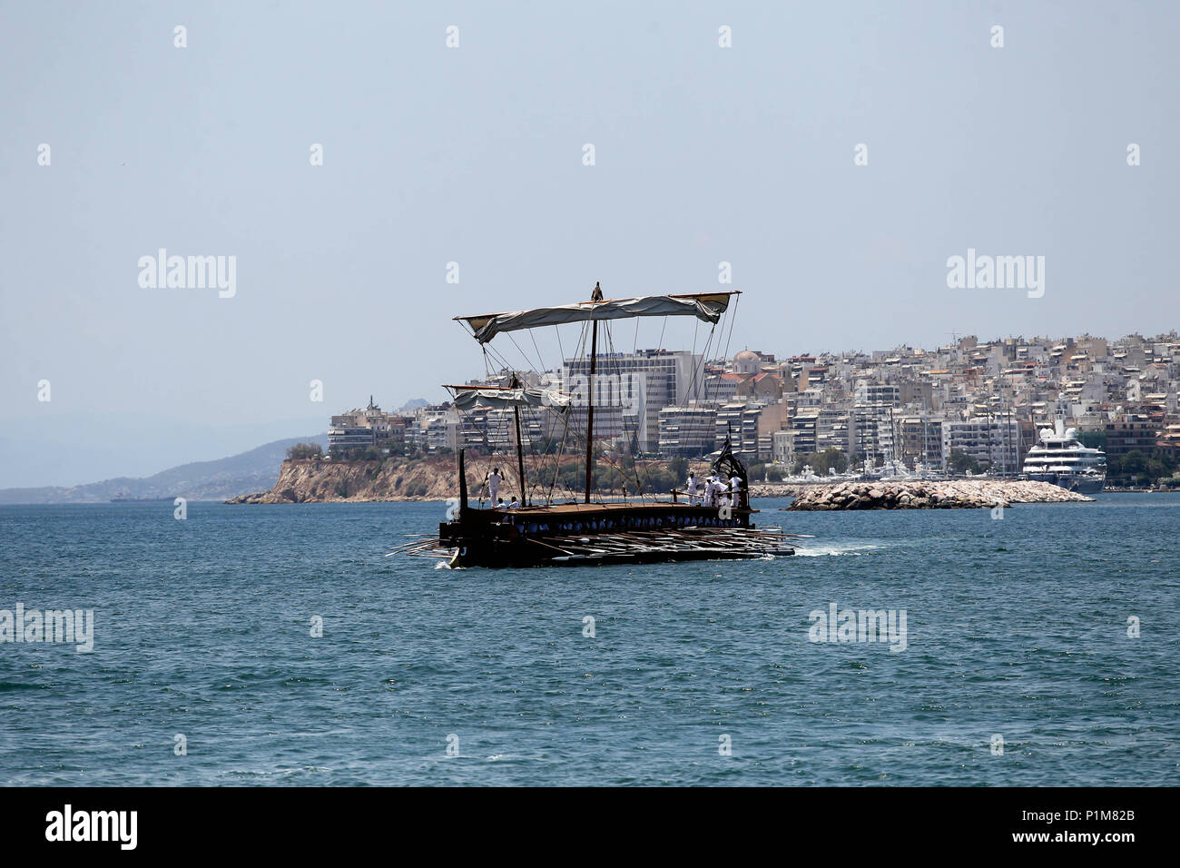 Olympias is a reconstruction of an ancient Athenian trireme and an ...