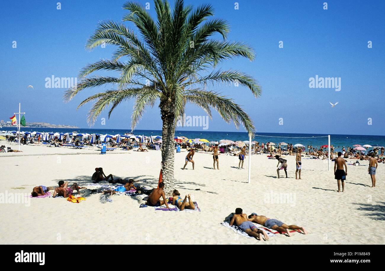 Playa del postiguet hi-res stock photography and images - Alamy