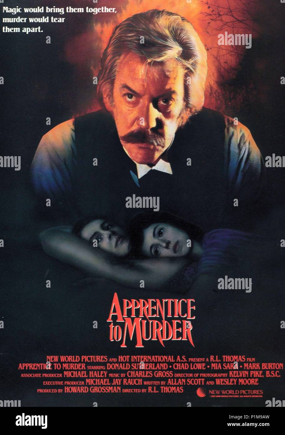 Original Film Title: APPRENTICE TO MURDER. English Title: APPRENTICE TO ...