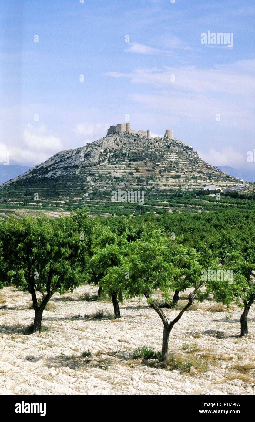 Castalla castle hi-res stock photography and images - Alamy