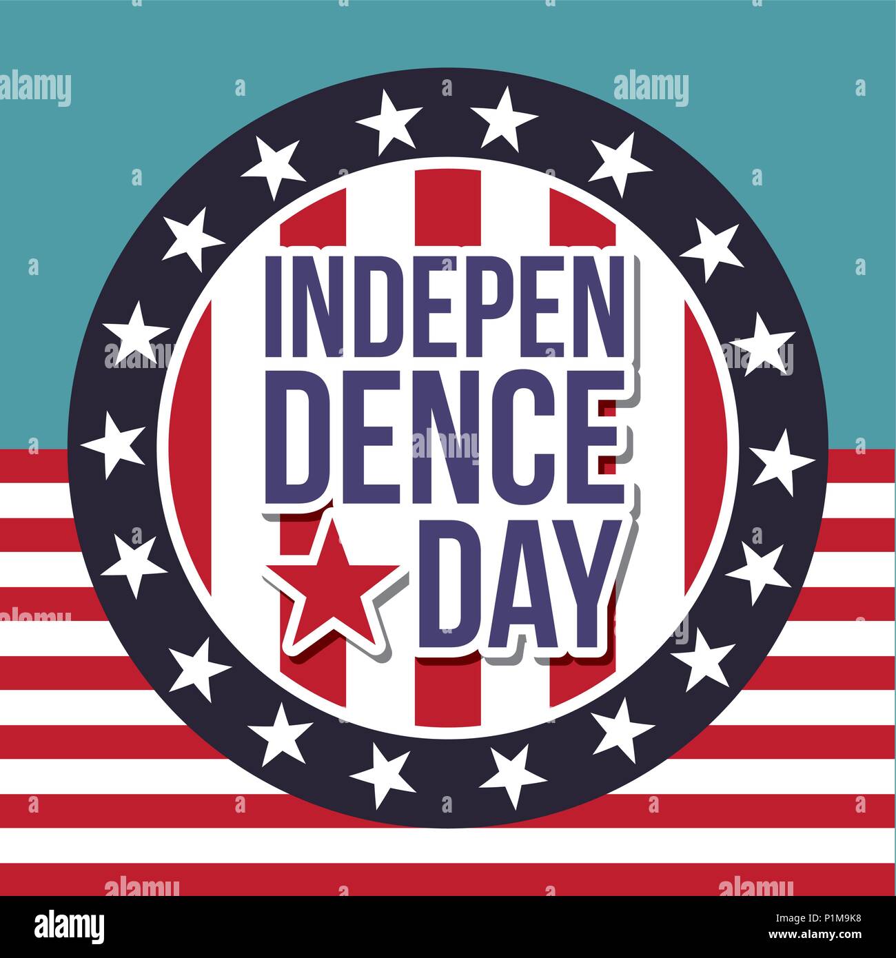 independence day america Stock Vector Image & Art - Alamy