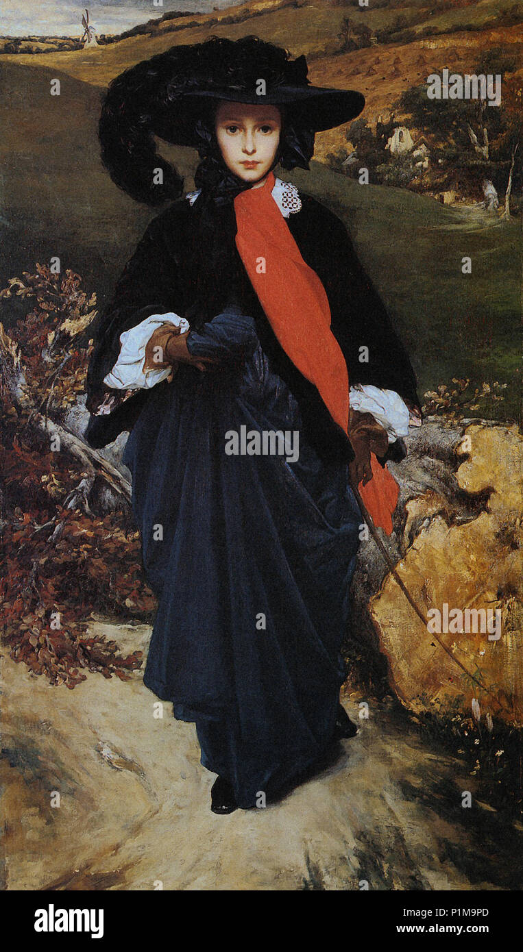 Leighton Frederic - May Sartoris Stock Photo - Alamy