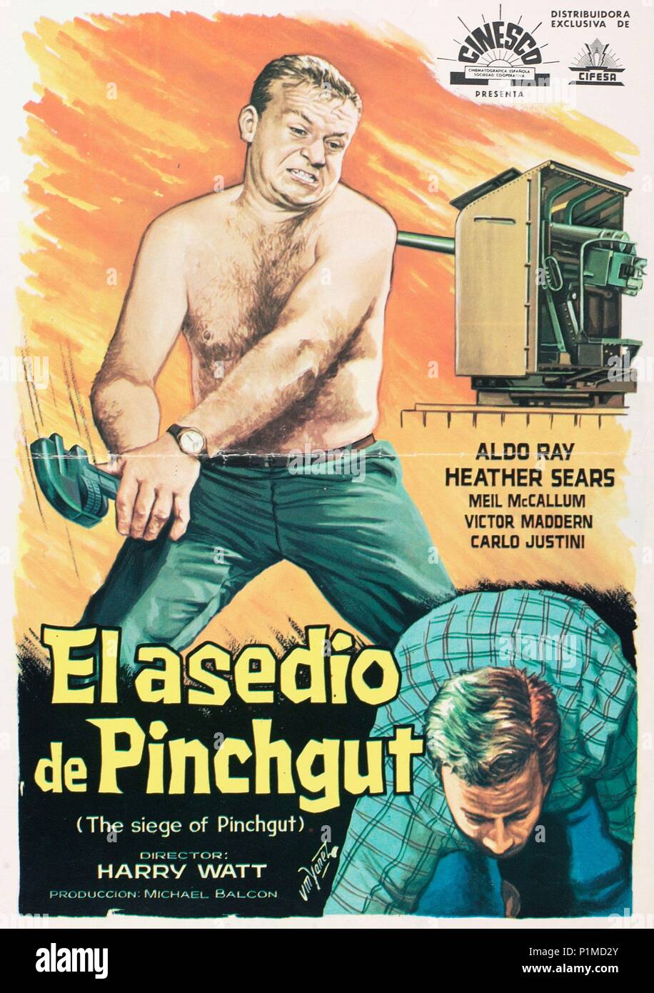 Original Film Title: THE SIEGE OF PINCHGUT. English Title: THE SIEGE OF PINCHGUT. Film Director ...
