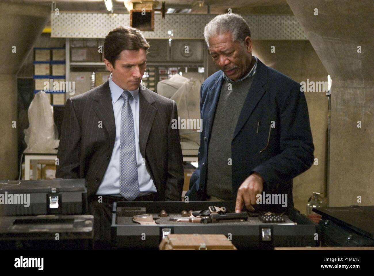 Batman begins morgan freeman hi-res stock photography and images - Alamy