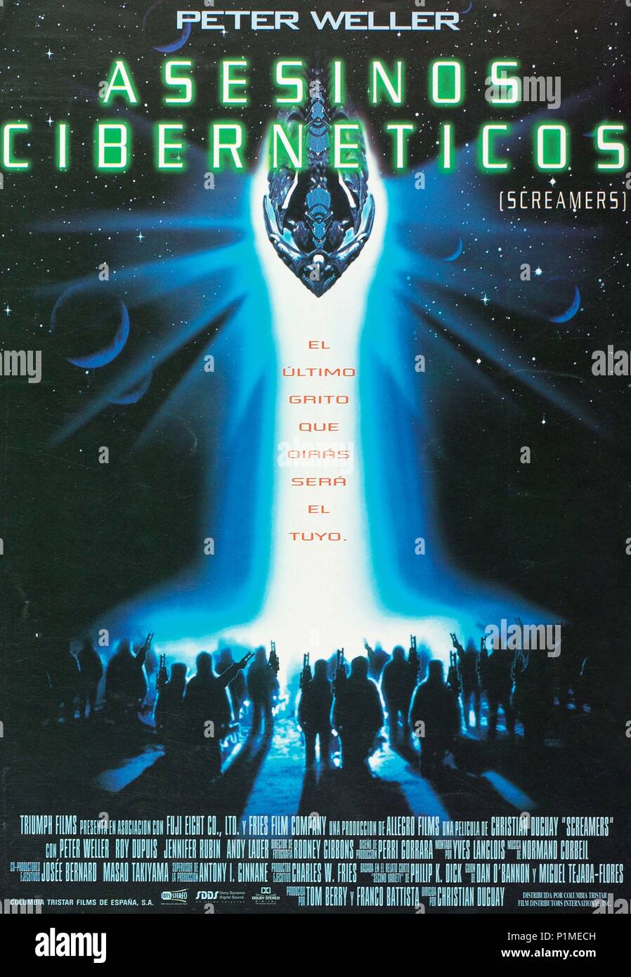 Original Film Title: SCREAMERS. English Title: SCREAMERS. Film Director: CHRISTIAN DUGUAY. Year ...