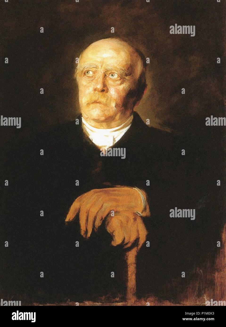 Franz von lenbach otto bismarck hi-res stock photography and images - Alamy