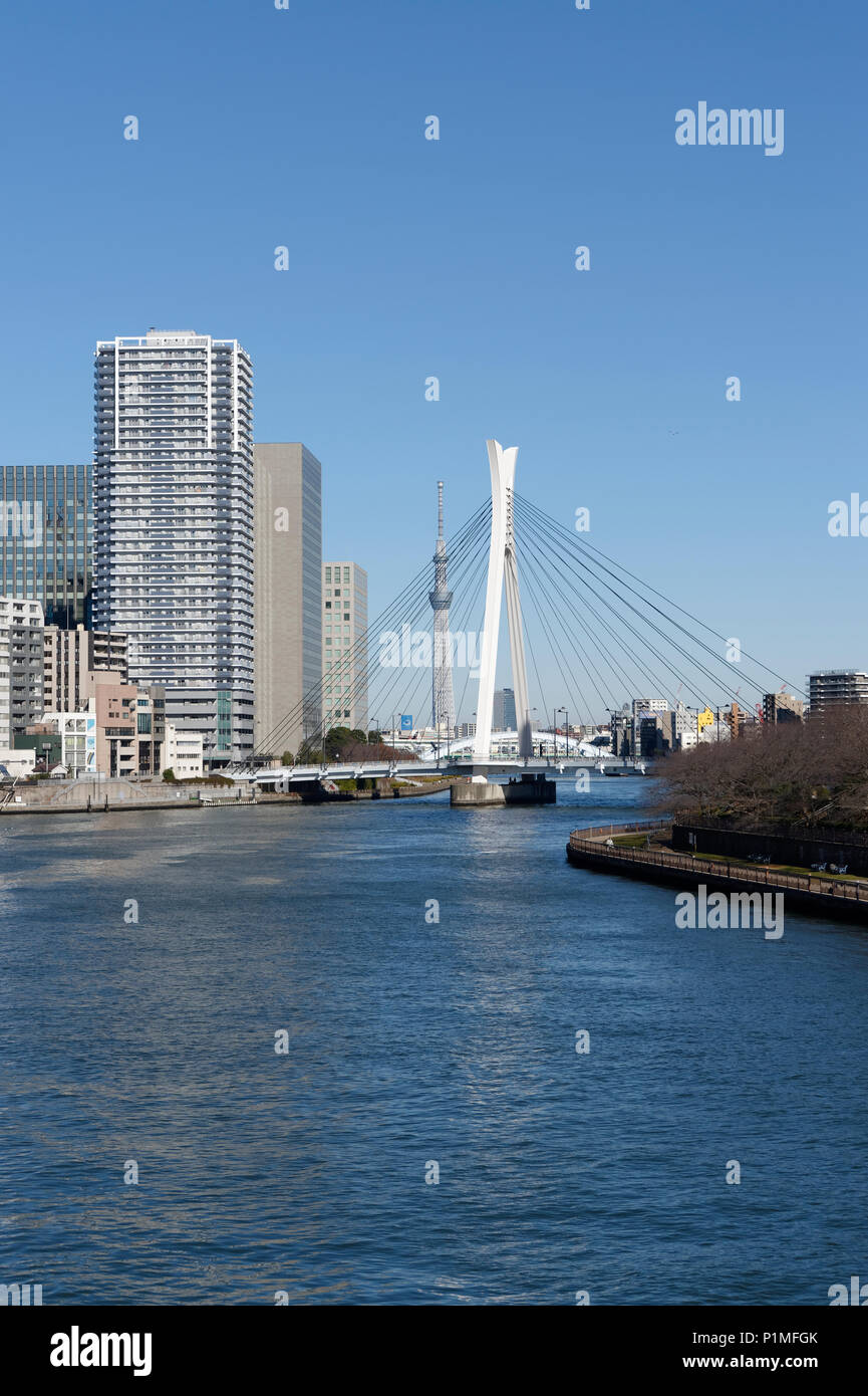 Chuo ohashi bridge hi-res stock photography and images - Alamy