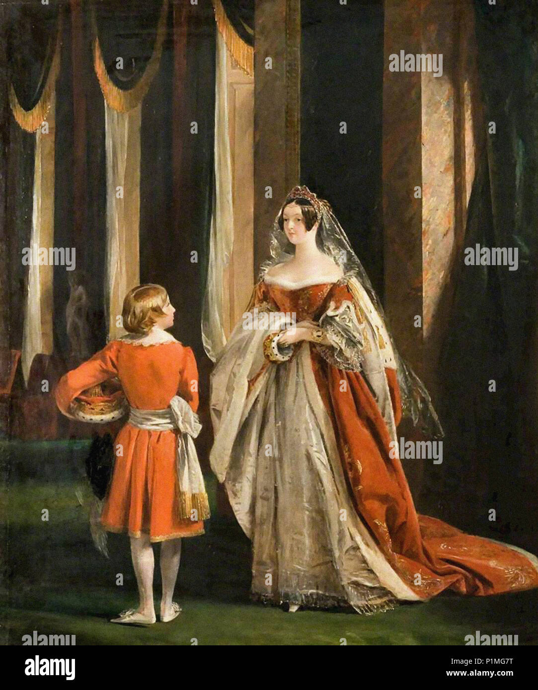 Leslie Charles Robert - Harriet Elizabeth Georgiana Leveson-Gower ...