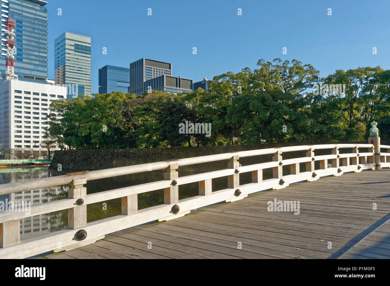 Imperial Palace, Chiyoda, Tokyo, Japan main residence of the emperor of ...