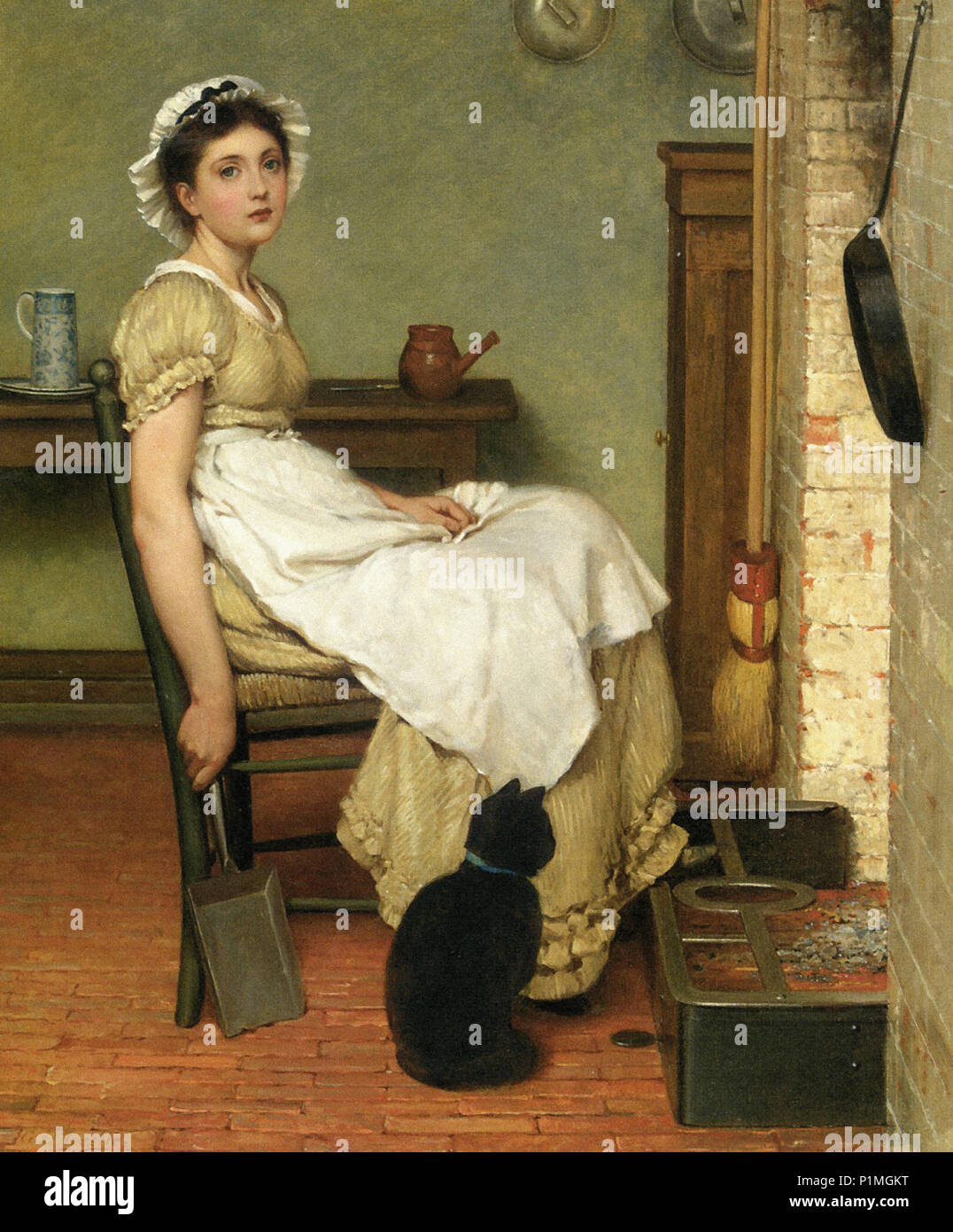 Leslie George Dunlop - Her First Place Stock Photo - Alamy