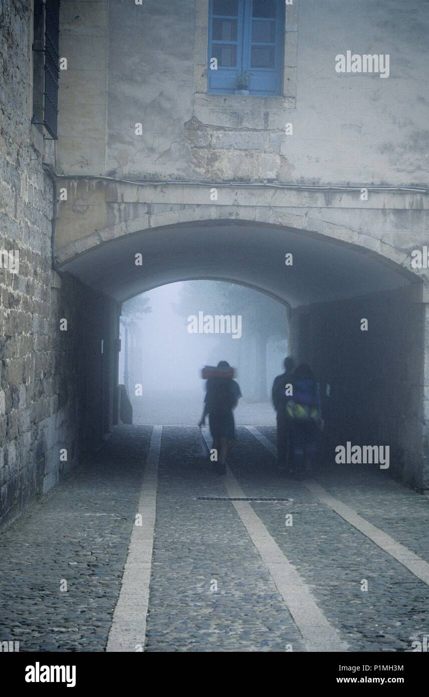 Roncesvalles monastery hi-res stock photography and images - Alamy