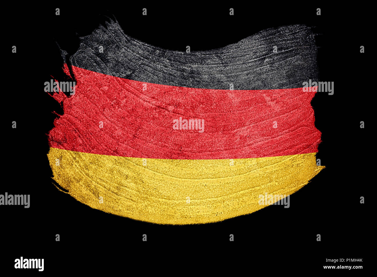 Germany brush stroke hi-res stock photography and images - Alamy
