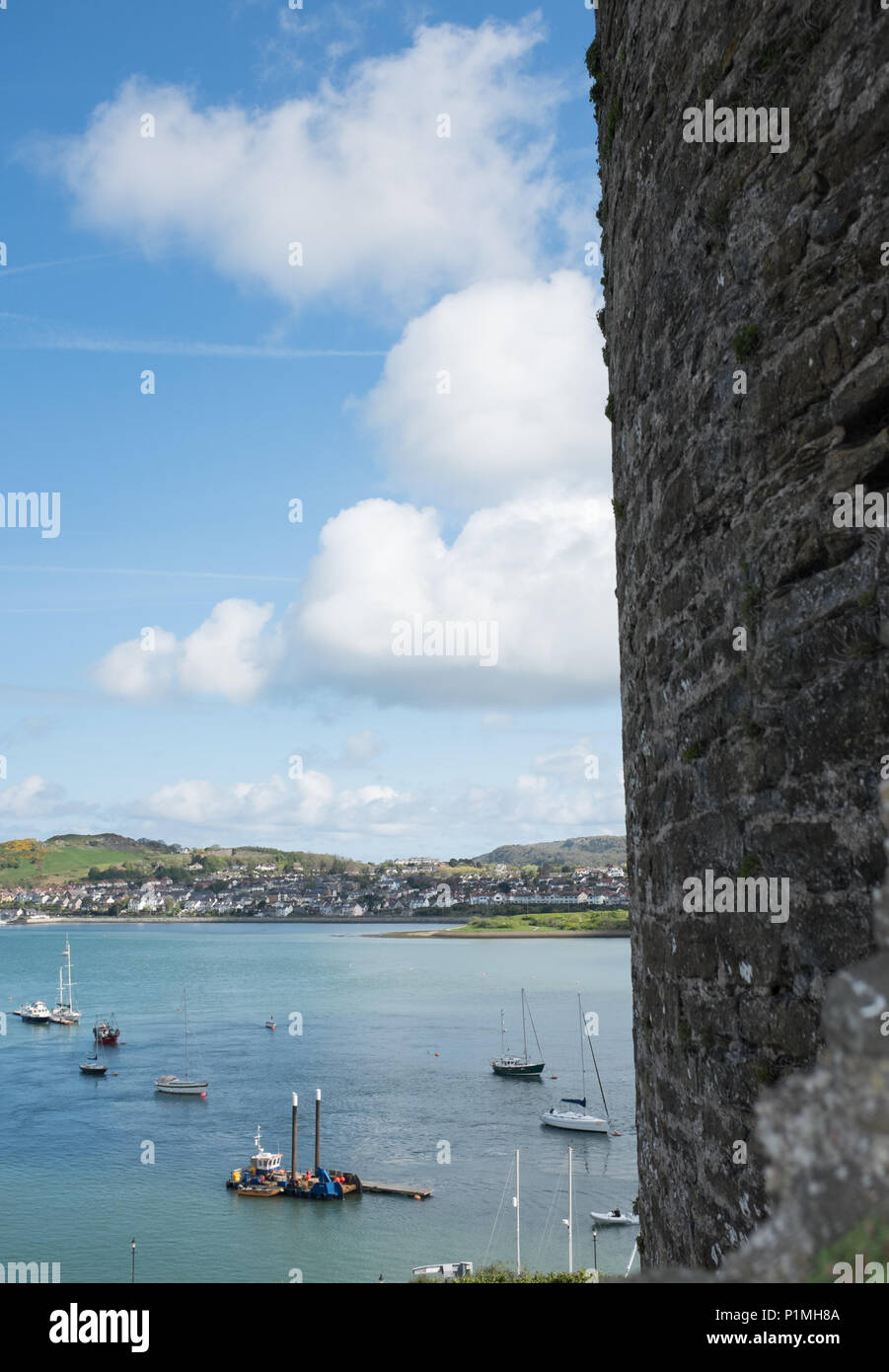 Conwy marina hi-res stock photography and images - Alamy